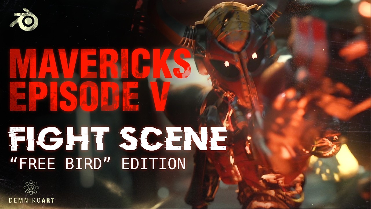 MAVERICKS Episode 5 - Fight Scene ("Free Bird" Edition) 🔊 // made in ...