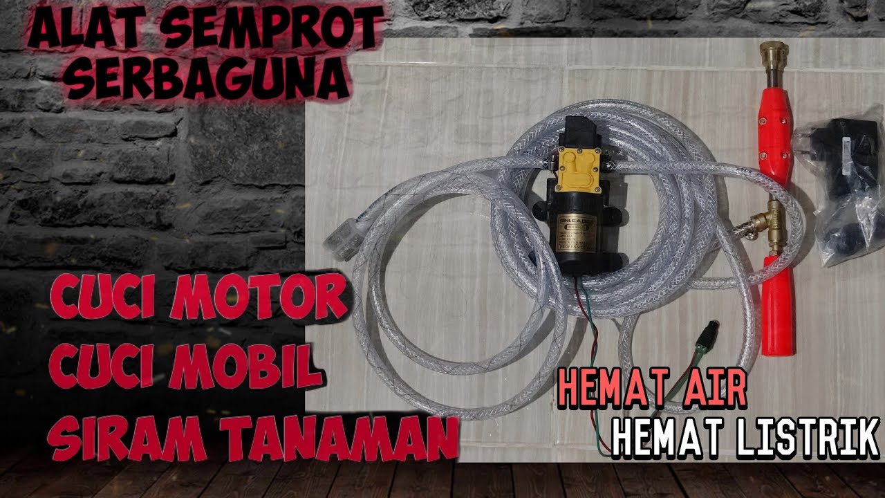Alat steam cuci motor/mobil dan sebagainya - YouTube