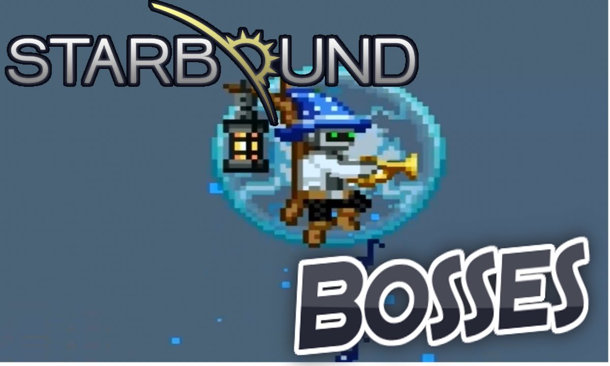 StarBound Bosses (Tier 1-3) - YouTube