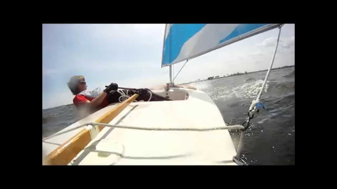 Crazy Sunfish Sailing - YouTube
