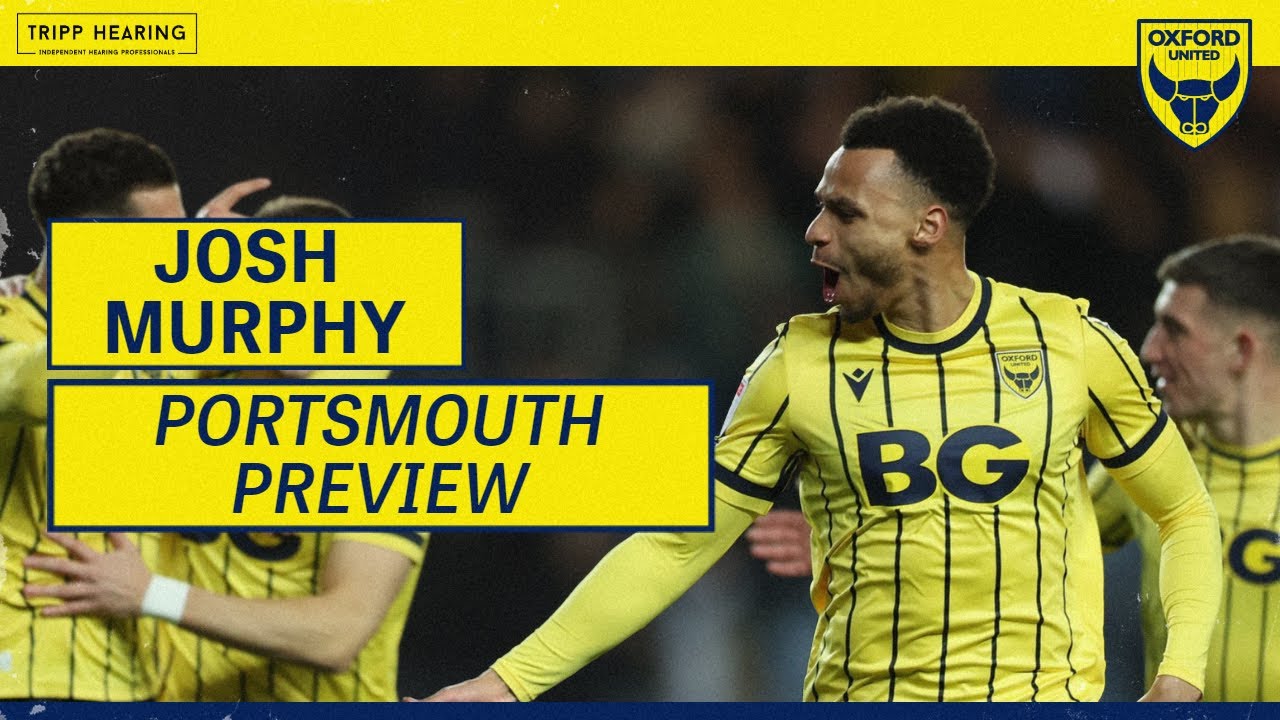 Josh Murphy previews Portsmouth - YouTube