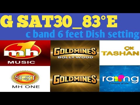 gsat 30 new update !!gsat 30 dish setting@83e channel list 2024 - YouTube
