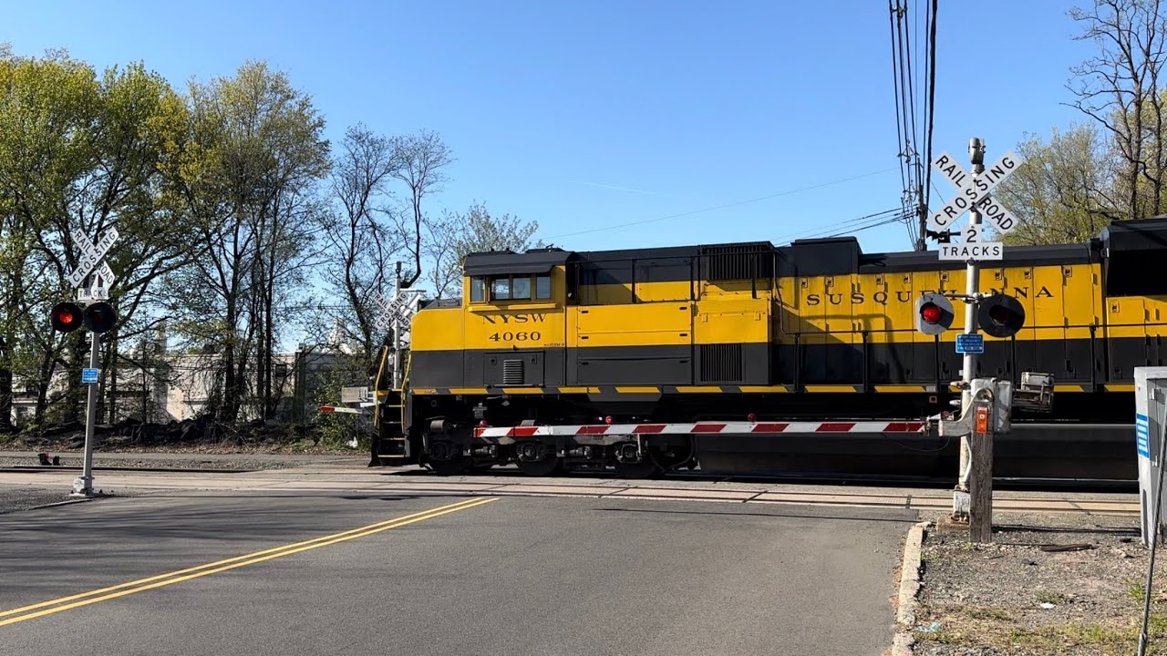 Railroad Crossing: Saddle Brook (US) | Mayhill St. | New Jersey - YouTube