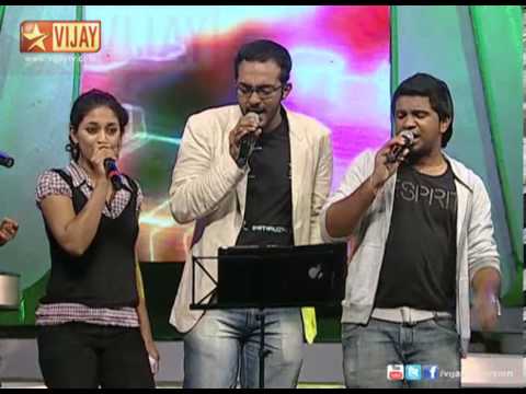 Super Singer T20 - Nikhil's Innisai Indians sing a Group Medley - YouTube