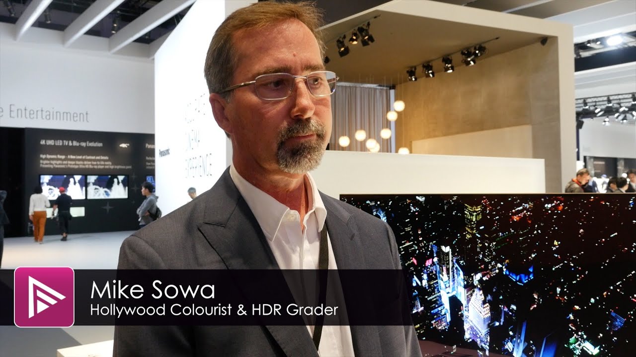 Panasonic CZ950 OLED TV - Mike Sowa Interview IFA 2015 - YouTube