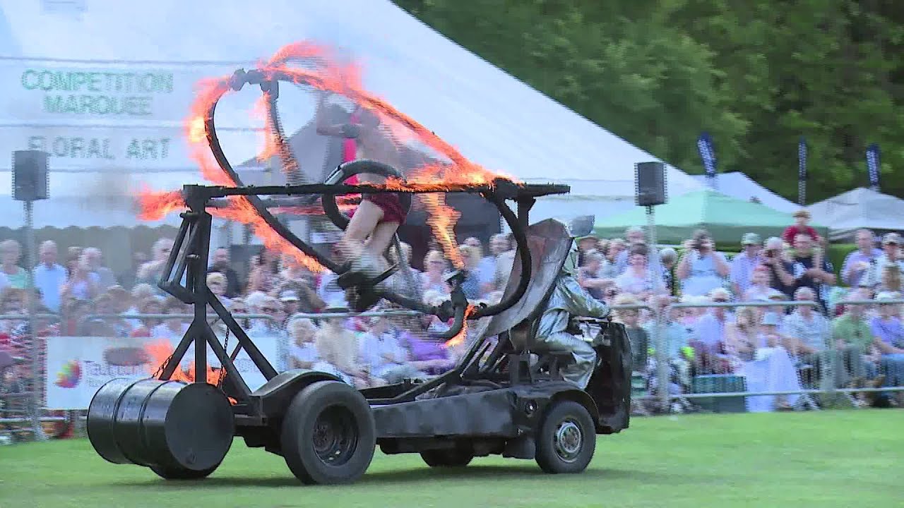 Joseph Peace Fire Stunt Spectacular - YouTube