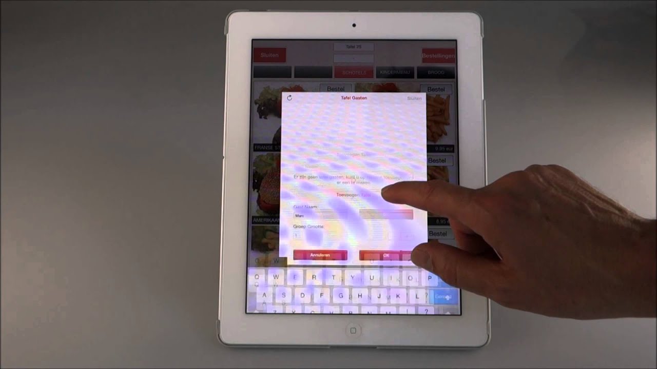 Instructie film van de digitale menukaart - YouTube
