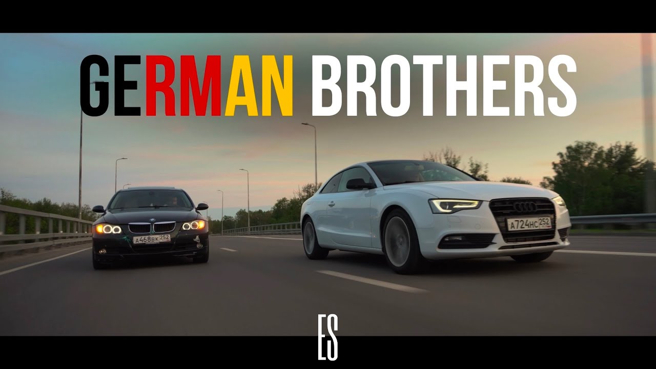 German brothers | Audi A5 & BMW 3 series | SUMMER 2025 - YouTube