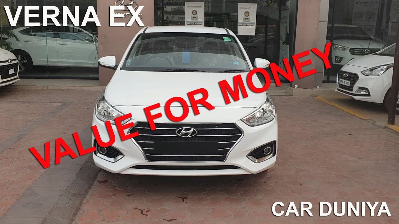 The Nxt Gen Verna EX - Value for Money - YouTube