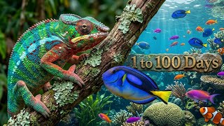  I Simulated a Desert for 2 Years!  Simulating a Stream Ecosystem for 100 Days #experiment