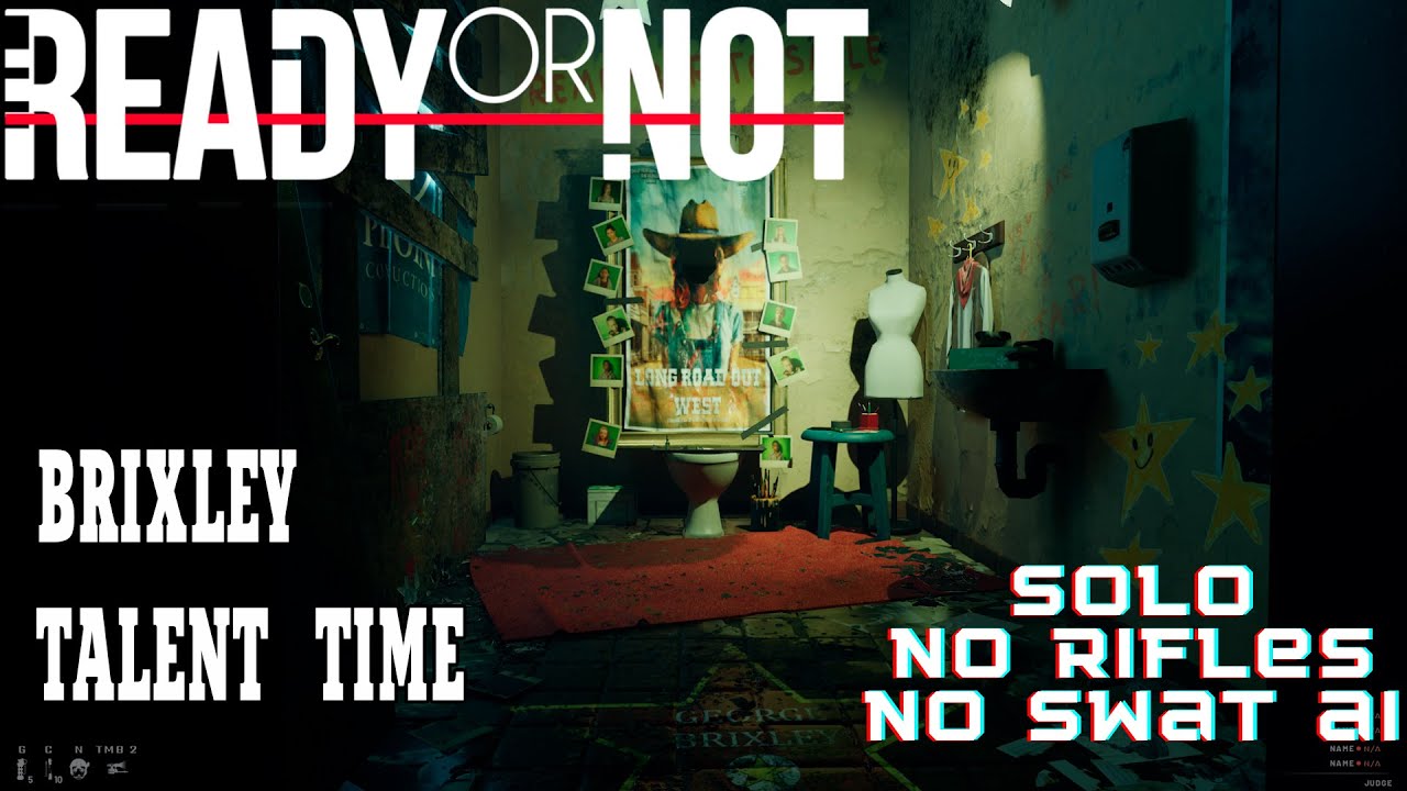 Ready Or Not | BRIXLEY TALENT TIME | Solo Walkthrough - YouTube