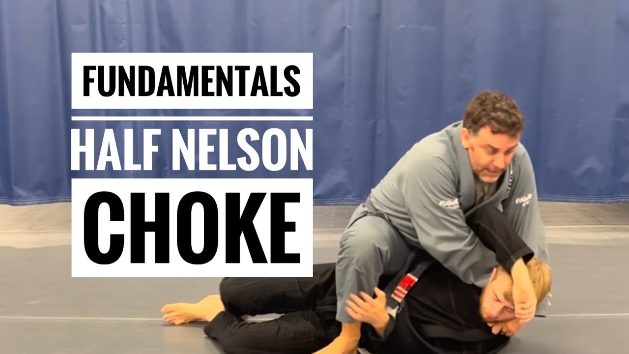 BJJ - Half Nelson Choke from Side Mount | Powerful Submission Control ...