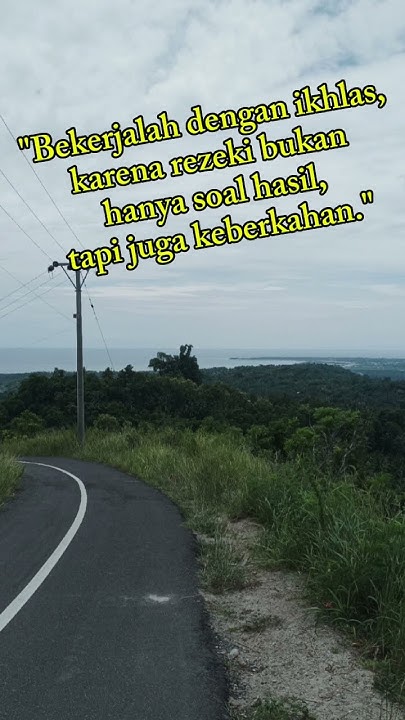 Bekerja dengan ikhlas - YouTube