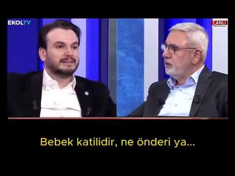 Mehmet Metiner Öcalan PKK’nın kurucu önder deyince Mv. Cengiz Özatıcı sinirlenerek Metiner'e çıkıştı