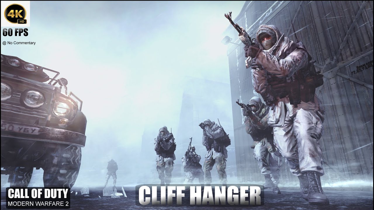 CLIFFHANGER CALL OF DUTY MODERN WARFARE 2 #cod #gameplay #callofduty ...