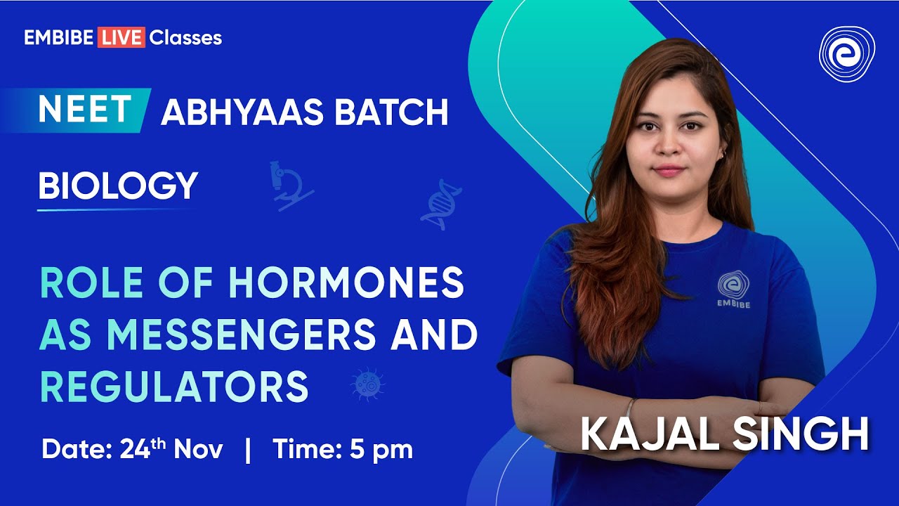 Role of Hormones as Messengers and Regulators | Biology | NEET 2024 ...