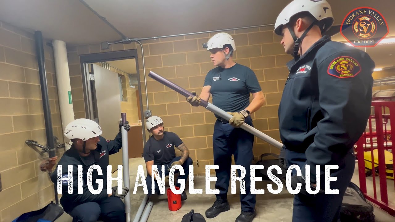 Technical Rescue Team- high angle rescue training - YouTube