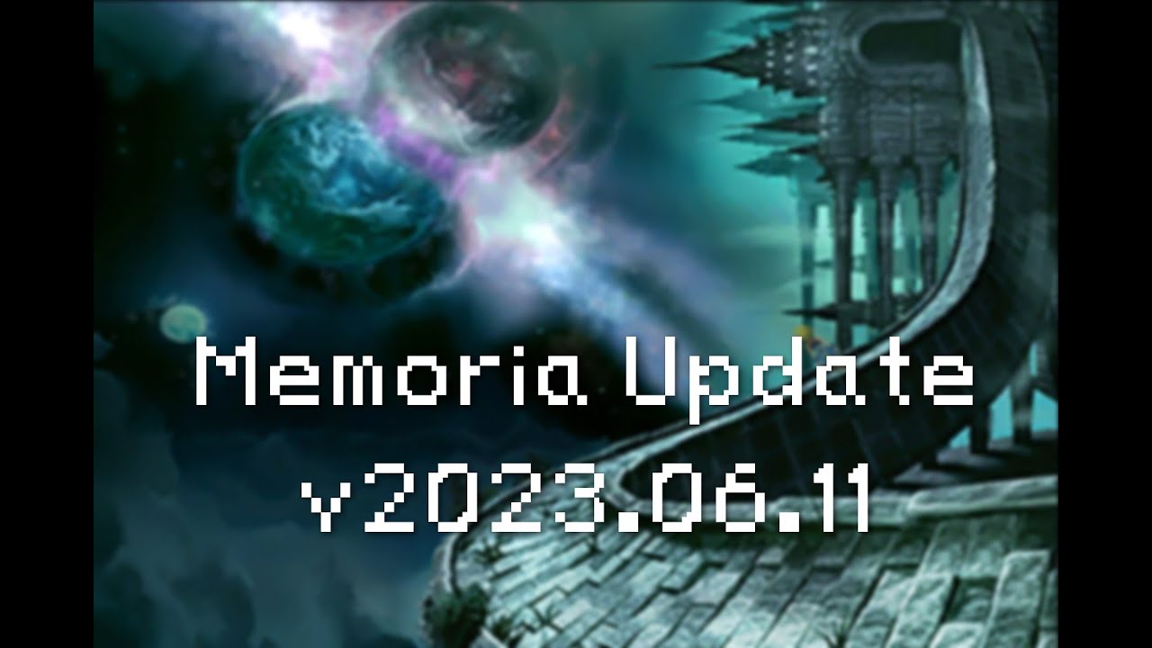 Memoria v2023.06.11 - Modding FF9 Steam - YouTube