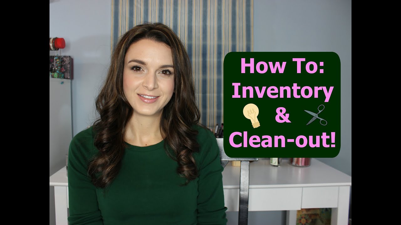 Focus on your stash - Inventory & Clean Out - YouTube