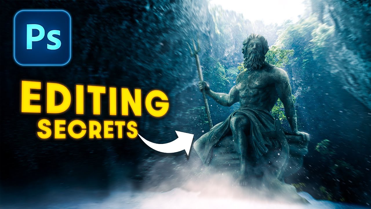 How to create this statue art in Photoshop - YouTube