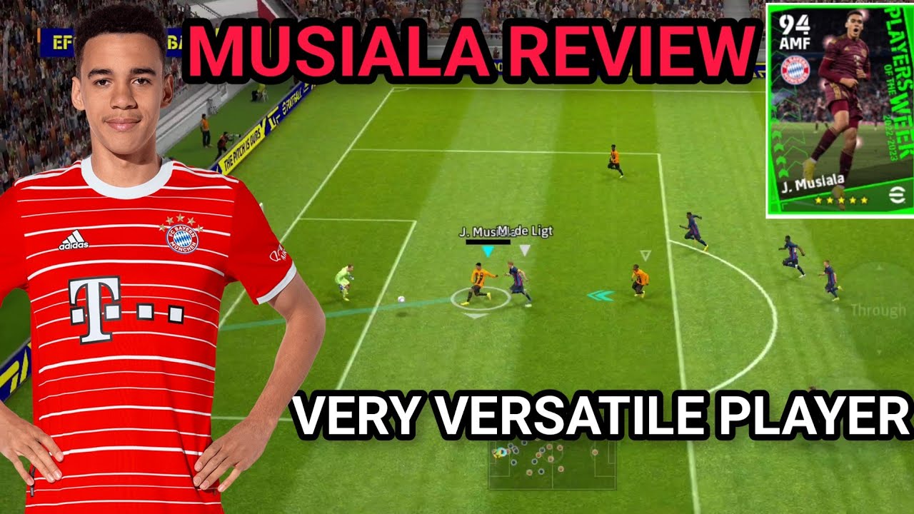 97 Rated POTW J. Musiala Is Very Versatile | Review | eFootball 2023 ...