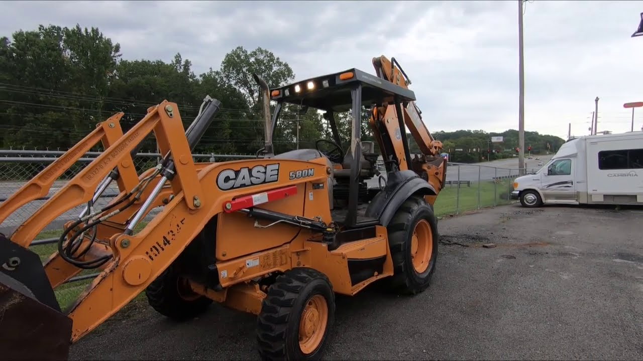 SOLD! 2014 CASE 580N Loader with Backhoe , 4wd, 74 HP Diesel, 2000 ...