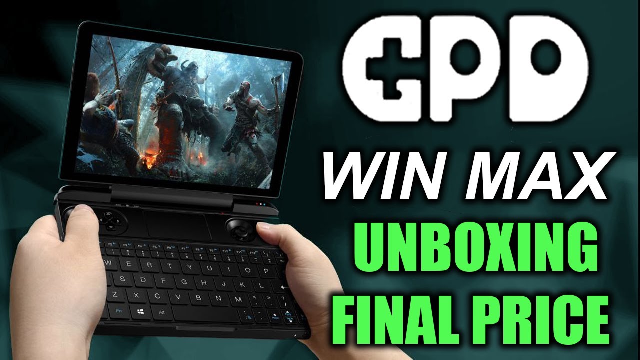 GPD WIN MAX UNBOXING, CROWDFUNDING and RETAIL PRICE - YouTube