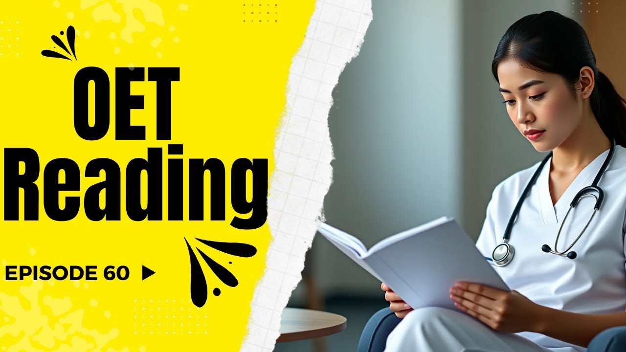 OET Reading Practice Test 60 Best material All profession | OET Answers ...