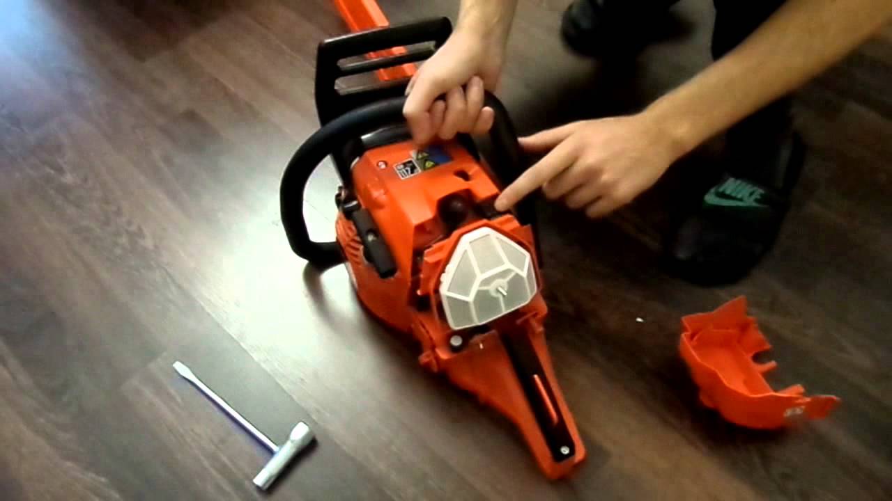 Бензопила ECHO CS550 обзор - YouTube