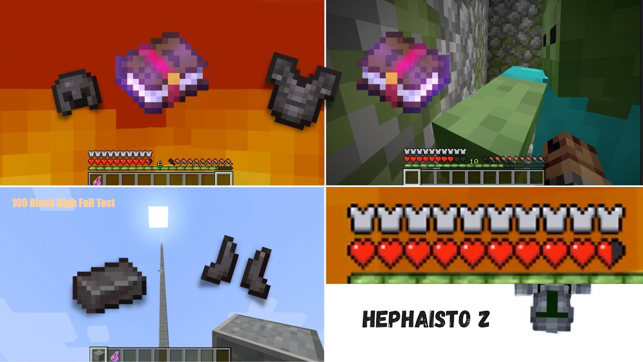 Testing OP Armor in Minecraft! - YouTube