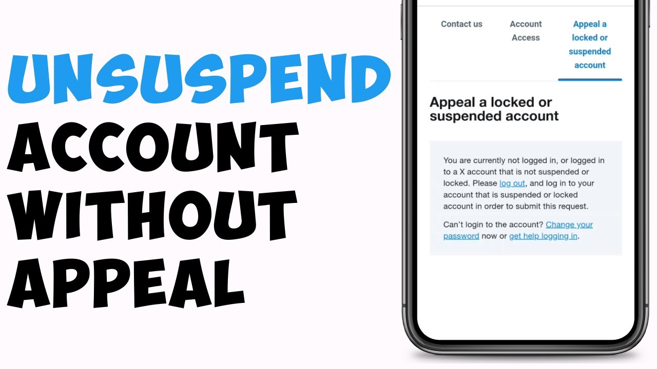 Understanding (Twitter) X Suspension: Steps to Appeal and Recover Your ...