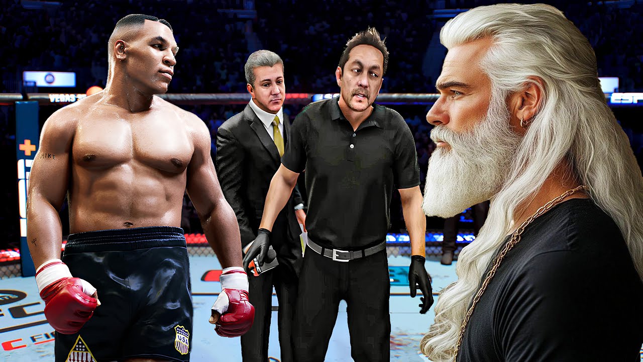 UFC 5 | Mike Tyson vs. Sage Olah [EA Sports UFC 5] - YouTube