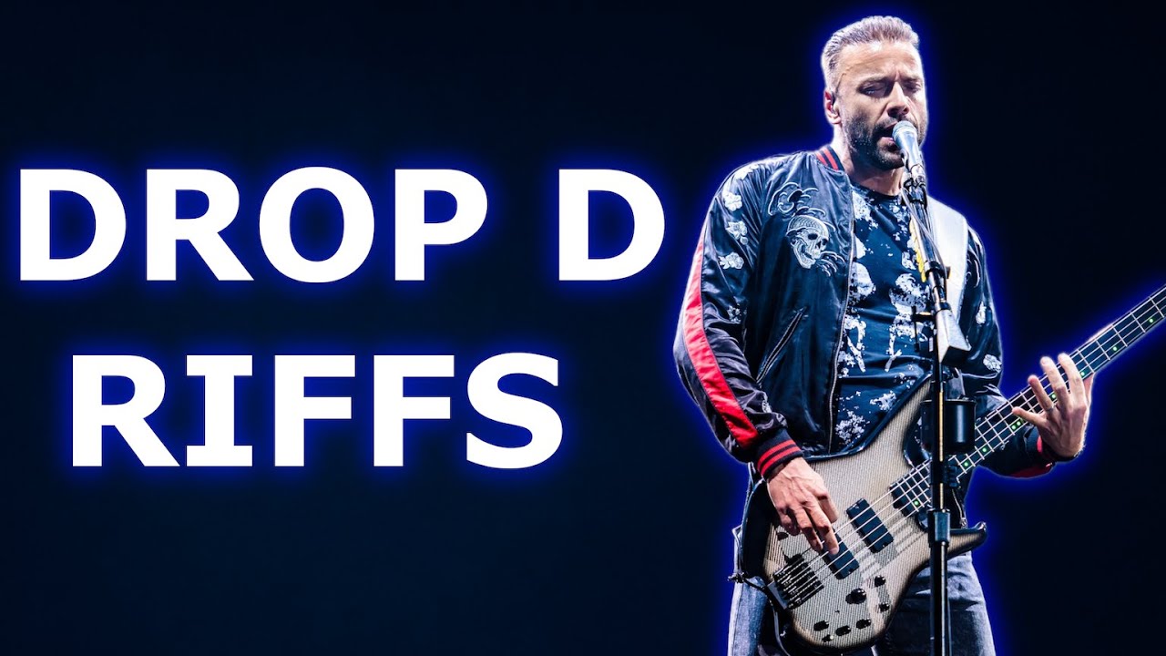 5 Easy Drop D Bass Riffs - YouTube
