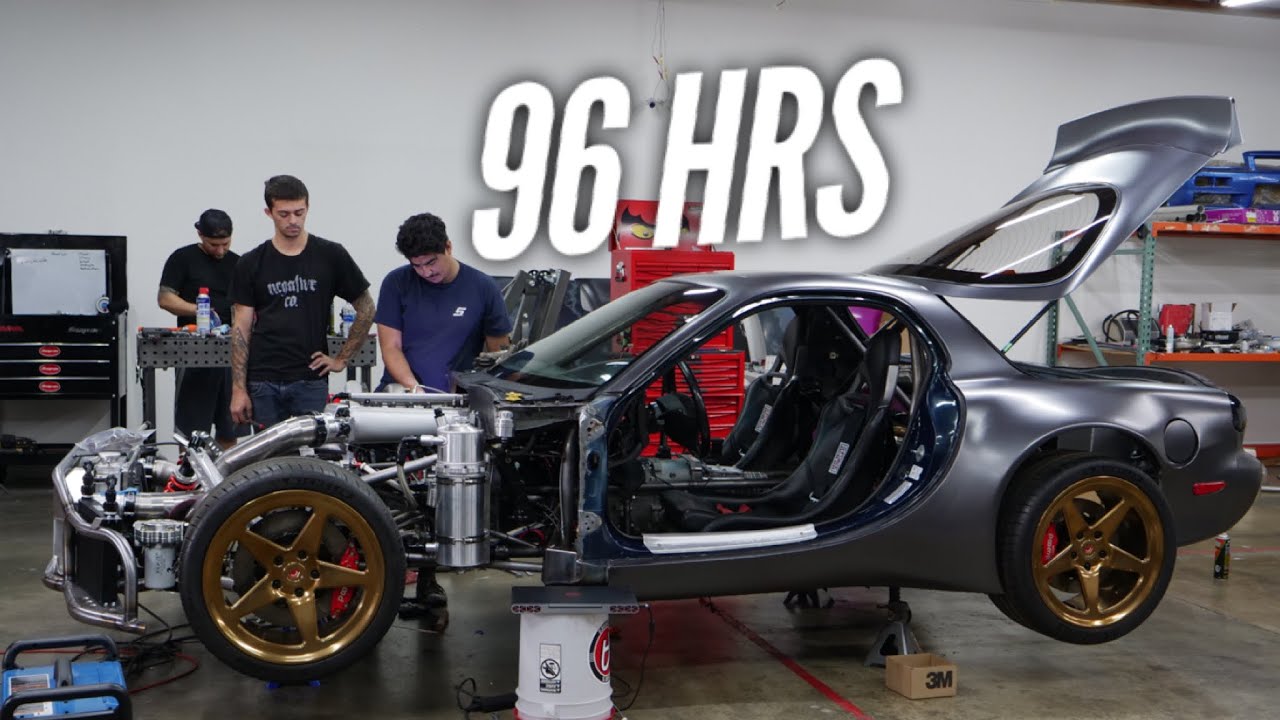 Getting the AWD 4 Rotor Running in 4 Days! We didn’t Sleep! Massive ...