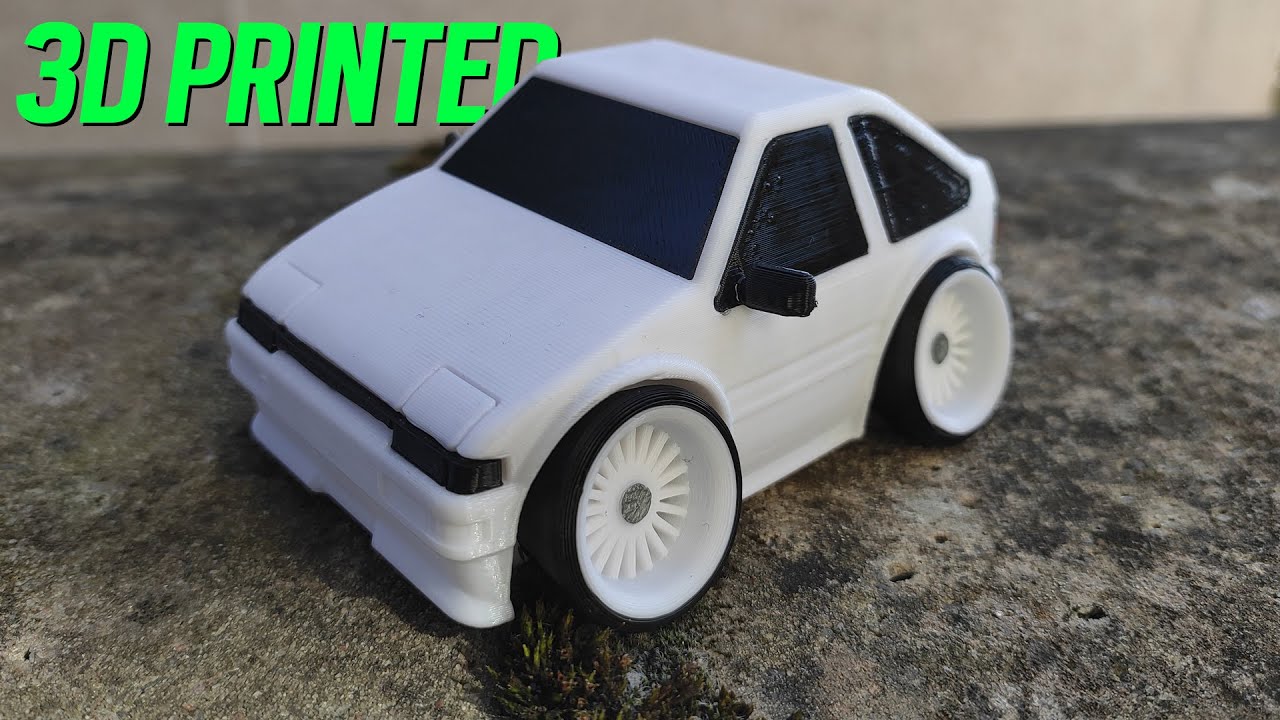 Tooned Toyota - 3D Printed - Print Ideas - Best Free 3D Models - YouTube
