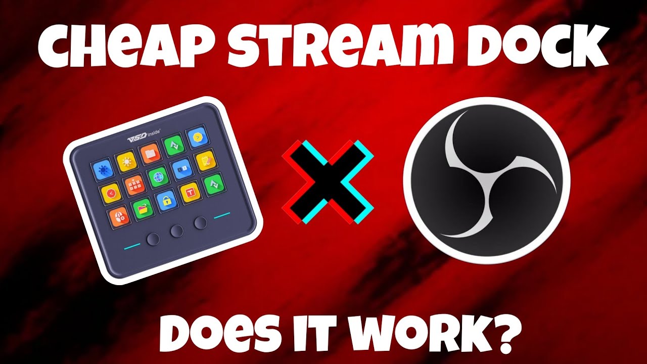 Testing OBS Studio using a cheap Stream Dock 🤯 | VSD Inside M18 - YouTube