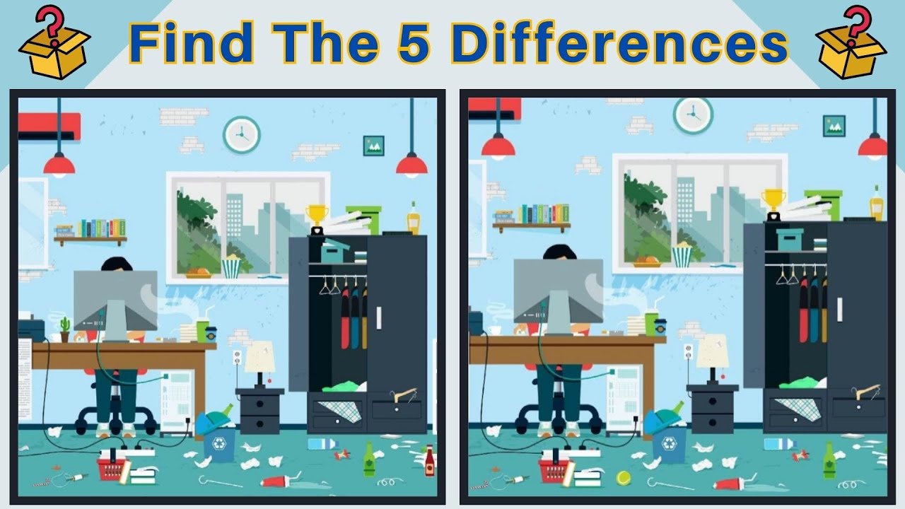 Find & Spot The Difference | Office | Challenge #14 | N-Riddles - YouTube