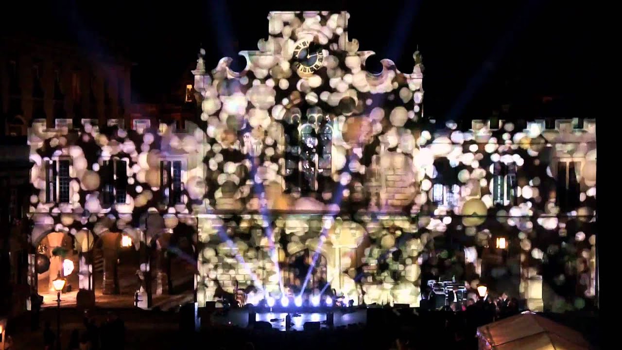 Peterhouse May Ball Projection - 3D Video Mapping - YouTube