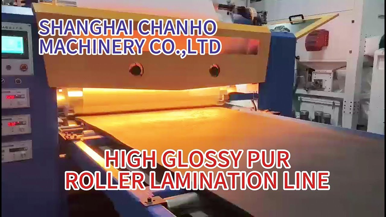 PUR Lamination Line/PUR Hot Melt Roller Lamination Line/PET/PE Foam ...