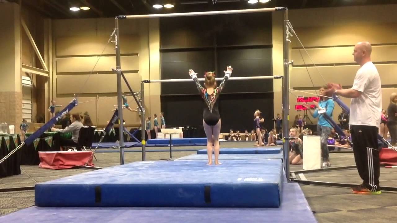 Kyra gymnastics 4 - YouTube
