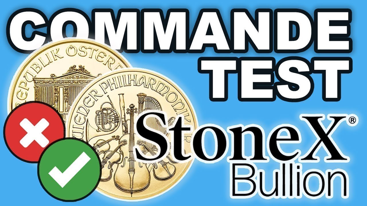 Je teste pour VOUS un achat d'OR en ligne chez StoneX Bullion - YouTube