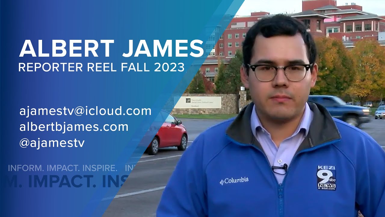 Albert James Reporter Reel - Fall 2023 - YouTube
