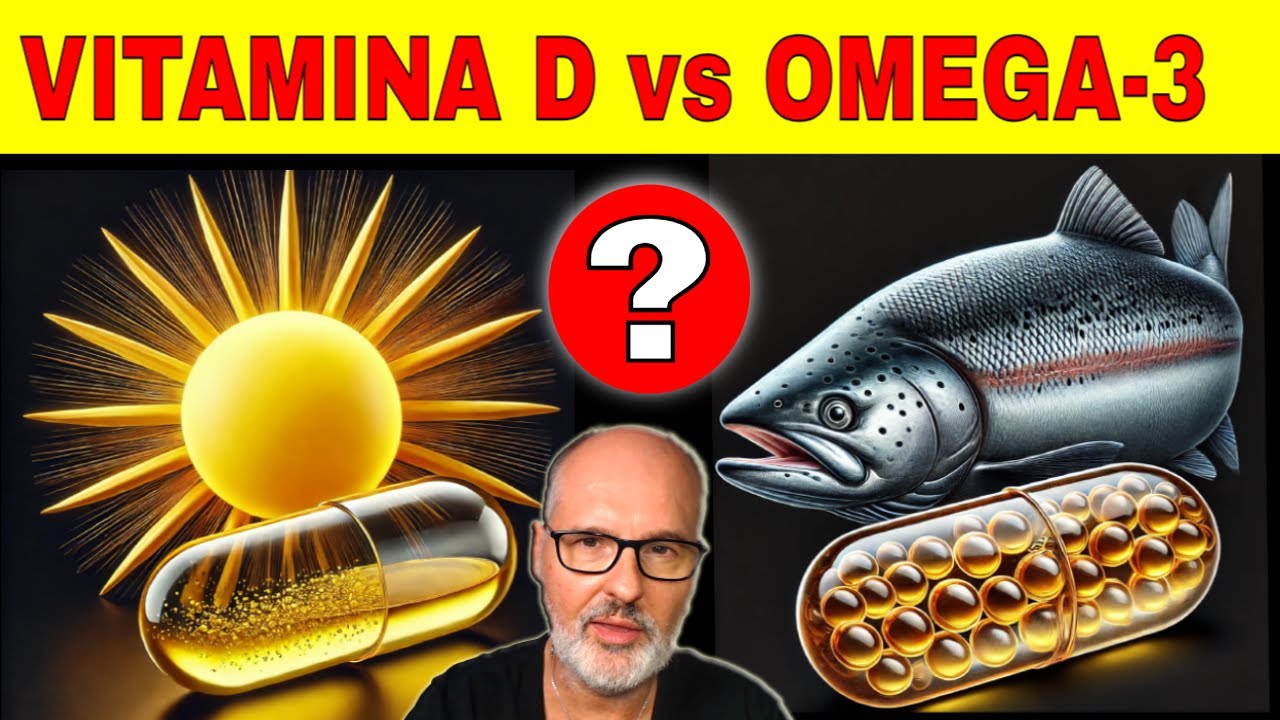 VITAMINA D vs OMEGA-3: ¿Cuál Es MEJOR para Tu SALUD? - YouTube