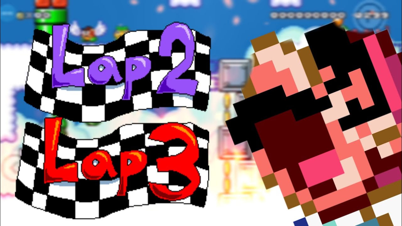 Criei um sistema de Lap 2 e 3 no mario maker :D - YouTube