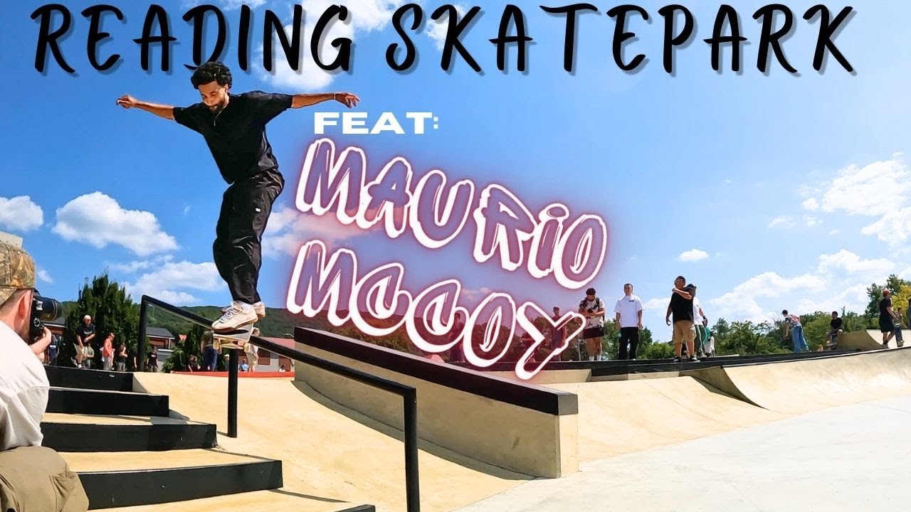 Reading Skatepark Opening Day! - YouTube