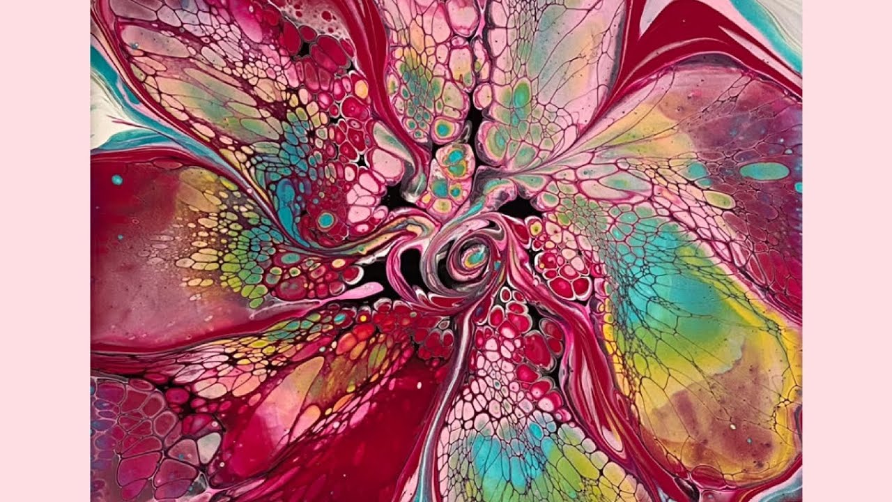 (965) Bloom Technique, Shelee Art, Acrylic Paint Pouring, Recipes ...