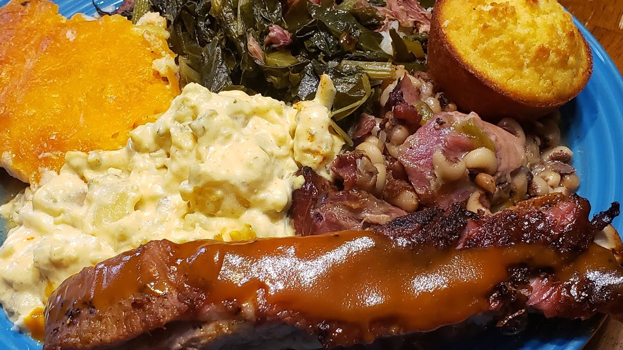 GRILLING RIBS & CHICKEN ON 2 GRILLS! (DINNER) - YouTube