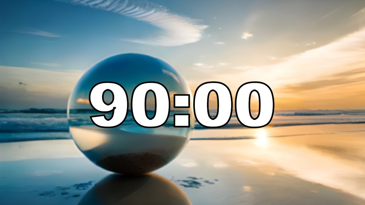 90 Minute Timer for the Classroom - Relaxing Music with no Alarm ...