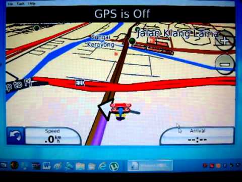 Garmin Asus On Win CE Emulator - YouTube