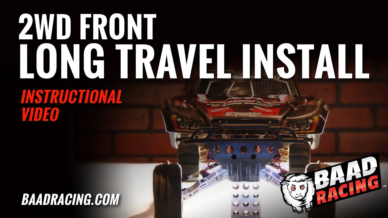 2WD Front LongTravel Kit - Full Install - Instruction - YouTube